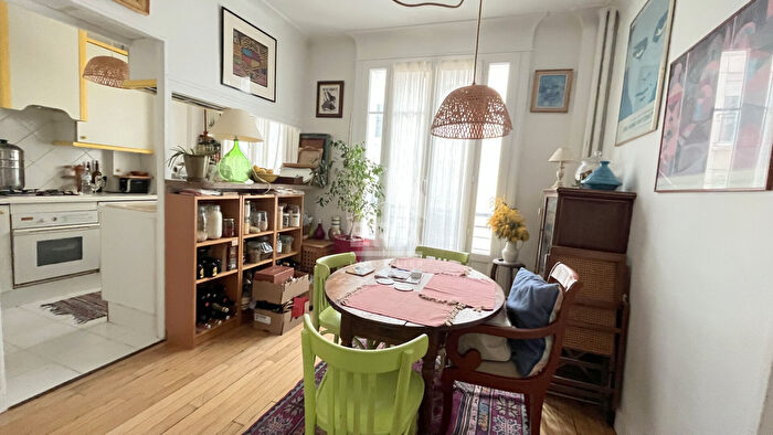 Appartement à vendre - Boulogne-Billancourt, Jean Jaurès, Reine - 3 pièces - 2 chambres