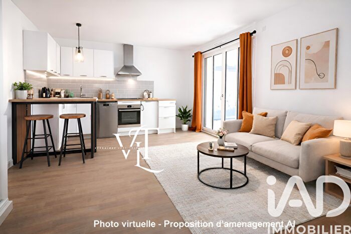 Appartement à vendre - Clamart, Jardin Parisien - 2 pièces - 1 chambre