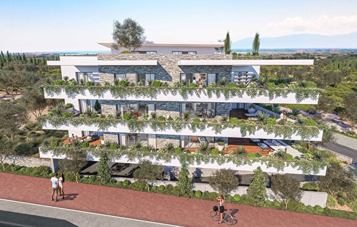 Appartement à vendre - Canet-en-Roussillon, Route de Saint-Nazaire, Les Fontaines, Etang - 3 pièces - 2 chambres