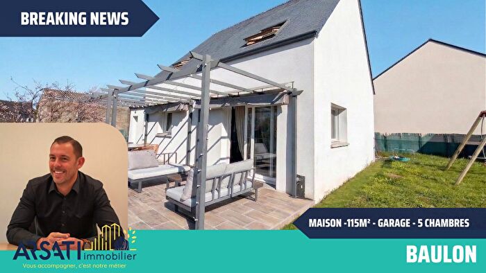 Maison à vendre - Baulon - 7 pièces - 5 chambres