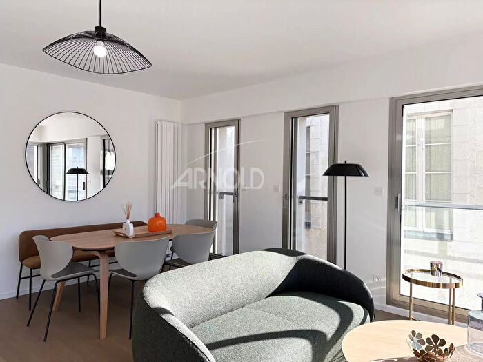 Appartement à louer - Nantes, Centre-ville - 3 pièces - 2 chambres