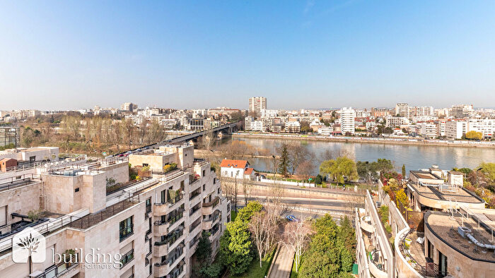 Appartement 5 pièces à Levallois-Perret, Front de Seine, à vendre