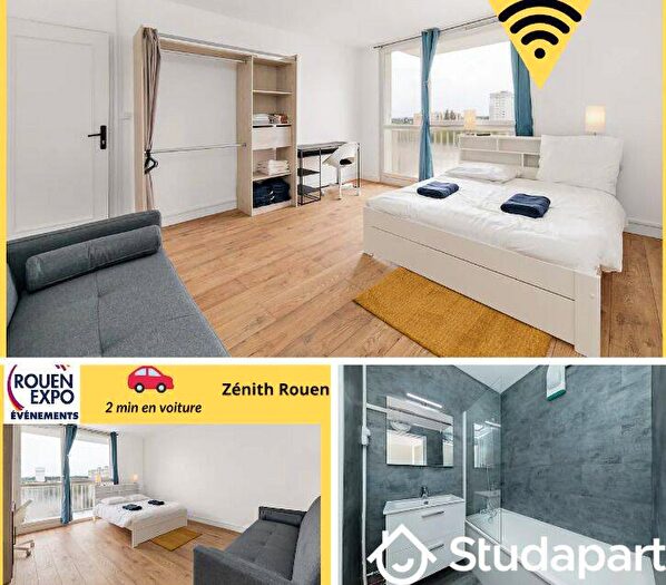 Appartement 1 pièce à Mace, Saint-Étienne-du-Rouvray, à louer