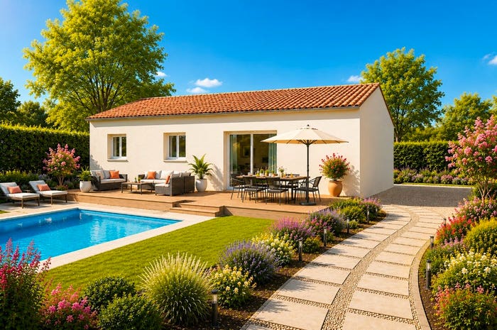 Maison 4 pièces à Blauzac, à vendre