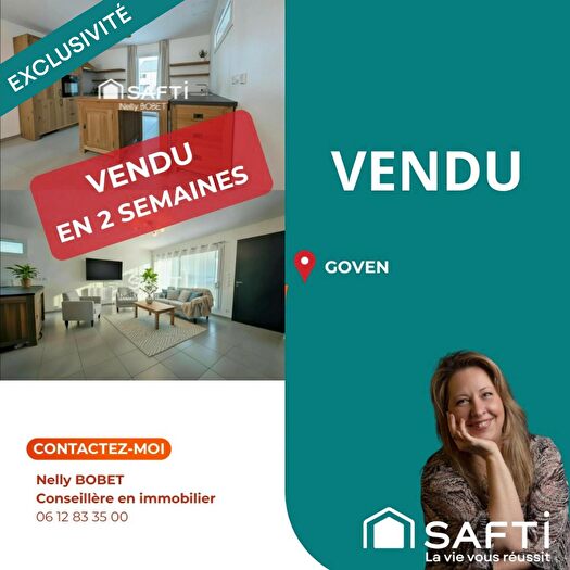 Maison à vendre - Goven - 4 pièces - 3 chambres