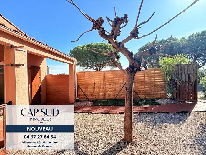 Maison à vendre - Villeneuve-lès-Maguelone - 3 pièces - 2 chambres