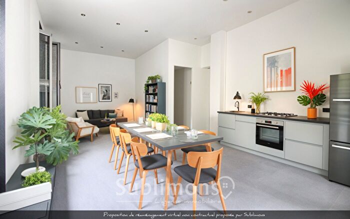 Appartement à vendre - Nantes, Monselet - 3 pièces - 2 chambres