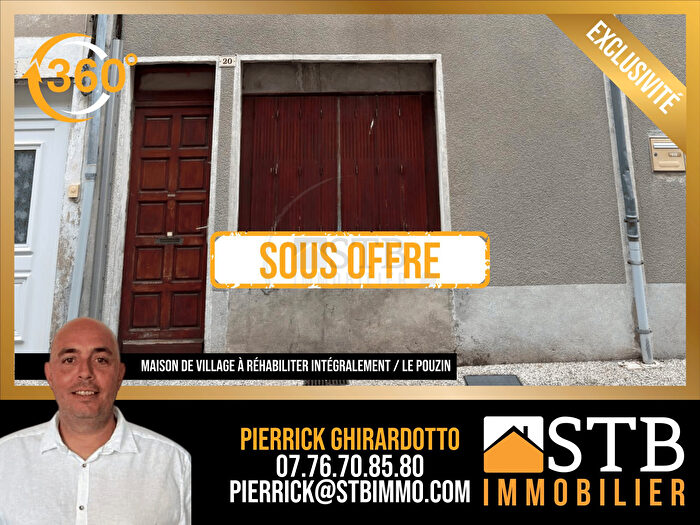 Maison à vendre - Le Pouzin - 2 pièces - 1 chambre
