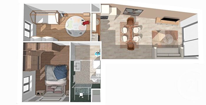 Appartement 3 pièces à vendre à Champs-sur-Marne, Centre-ville