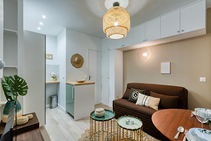 Appartement à louer - Paris e , Bassin de la Villette - 1 pièce