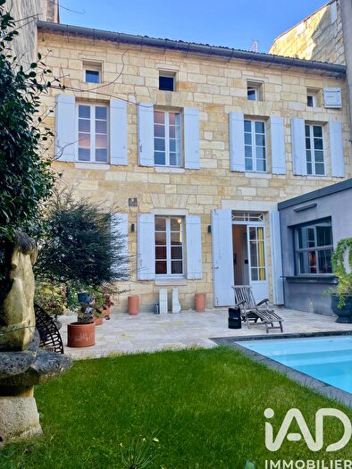 Maison à vendre - Libourne, Centre-ville, Bastide, Gare - 9 pièces - 5 chambres