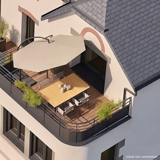 Appartement à vendre - Quiberon - 3 pièces - 2 chambres