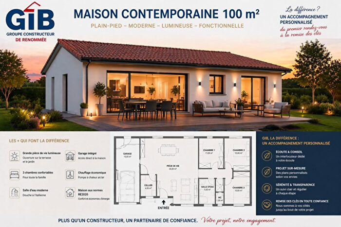 Maison 4 pièces à Garidech, à vendre