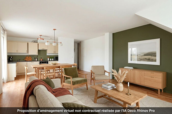 Appartement 3 pièces à vendre à Cesson-Sévigné, Centre-ville, La Hublais, Beausoleil