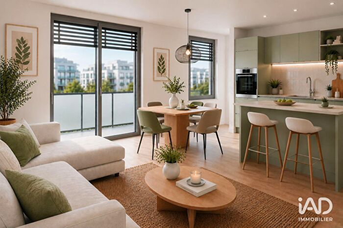Décines-Charpieu, La Soie Montaberlet : Appartement 3 pièces à vendre