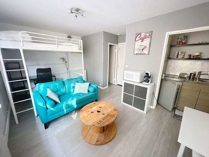 Appartement 1 pièce à louer à Bois d'Amour-Porte de Paris-Courlancy, Reims