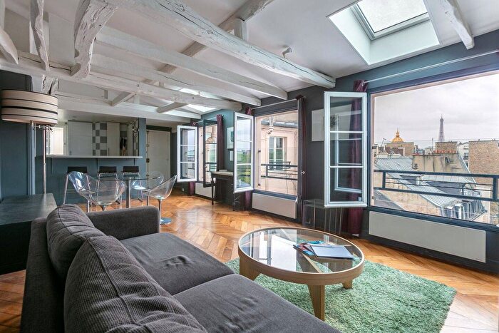 Appartement à louer - Saint Thomas dAquin, Paris ème arrondissement - 3 pièces - 2 chambres