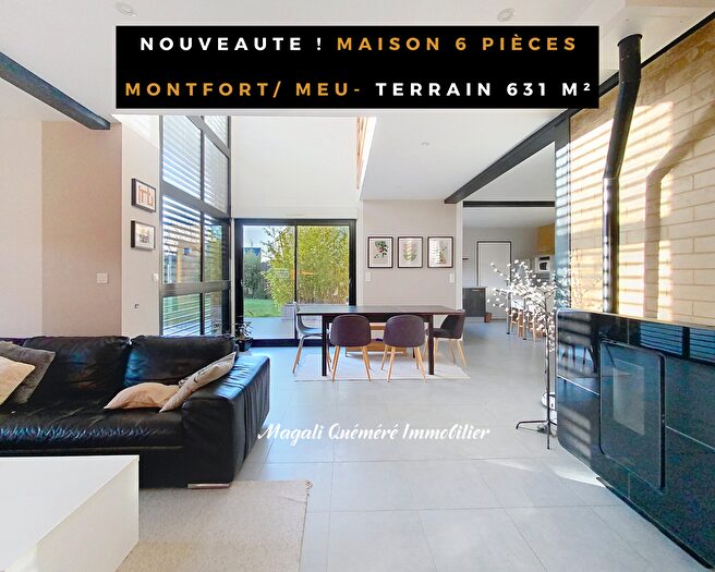 Maison à vendre - Montfort-sur-Meu - 6 pièces - 5 chambres