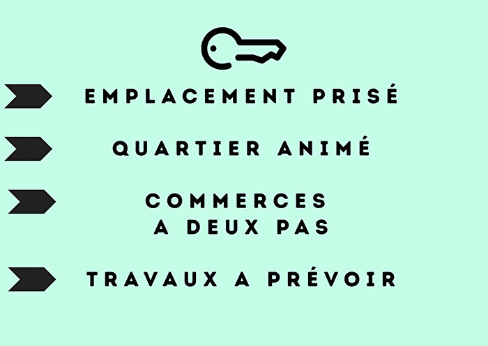 Appartement à vendre - Meaux, Marché, Grande île, Clos Godet - 3 pièces - 2 chambres