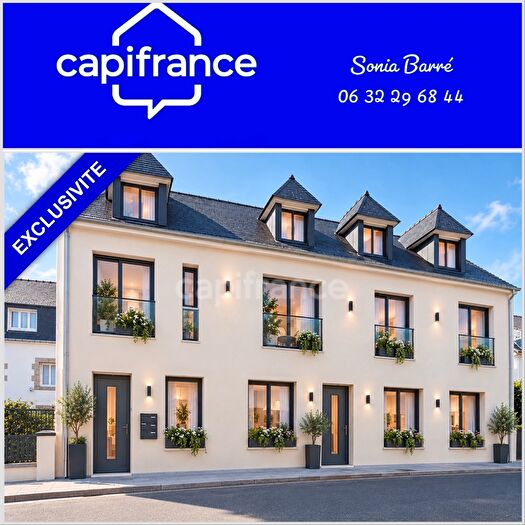 Concarneau, Le Cabellou : Appartement 3 pièces à vendre