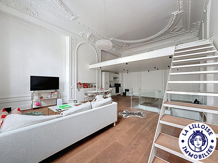 Appartement à vendre - Lille, Centre-ville, Euralille - 4 pièces - 3 chambres