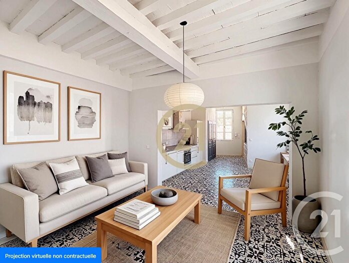 Appartement à vendre - Uzès - 3 pièces - 2 chambres