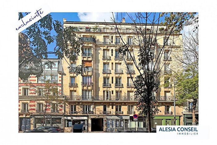 Appartement à vendre - Paris e , Jean Moulin, Porte dOrléans - 2 pièces - 1 chambre