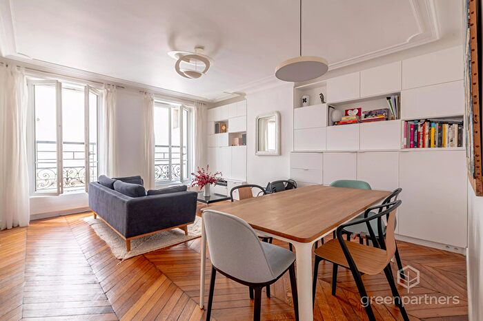 Appartement à vendre - Paris e , Batignolles, Cardinet - 3 pièces - 2 chambres