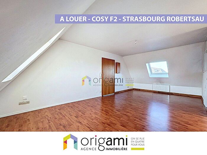Appartement à louer - Robertsau Centre, Strasbourg - 2 pièces - 1 chambre