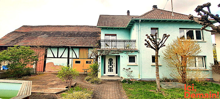 Maison à vendre - Gerstheim - 6 pièces - 4 chambres