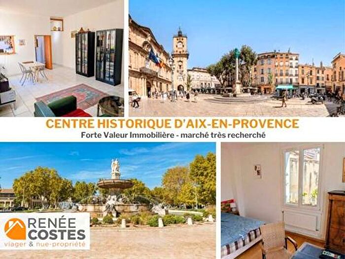 Appartement à vendre - Aix-en-Provence, Centre-ville - 3 pièces - 2 chambres