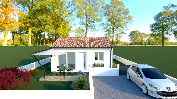 Maison 2 pièces à vendre à Maraussan