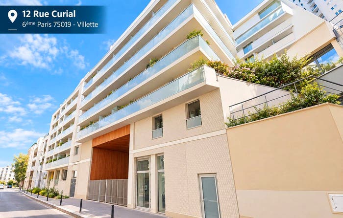 Appartement 2 pièces à louer à Paris 19ème arrondissement