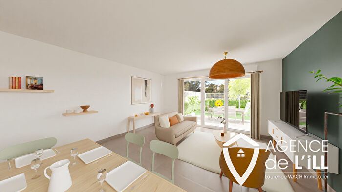 Appartement à vendre - Sélestat, Centre Hospitalier, Route de Kintzheim - 4 pièces - 3 chambres
