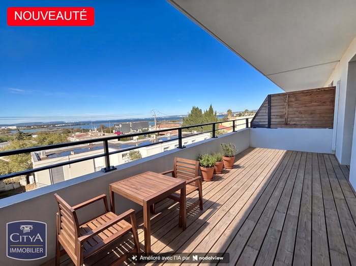 Vitrolles, Bords de l'étang, Tribales, Ferme de Croze : Appartement 3 pièces à vendre