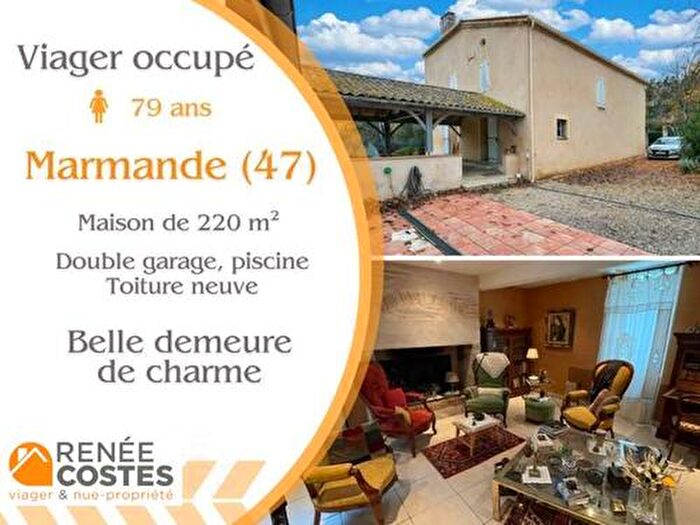 Maison à vendre - Marmande, Lagassat - 8 pièces - 4 chambres