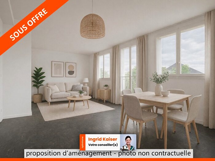 Appartement à vendre - Saint-Cyr-sur-Loire, République, Fosses Boissées, Hôtel de ville - 3 pièces - 2 chambres