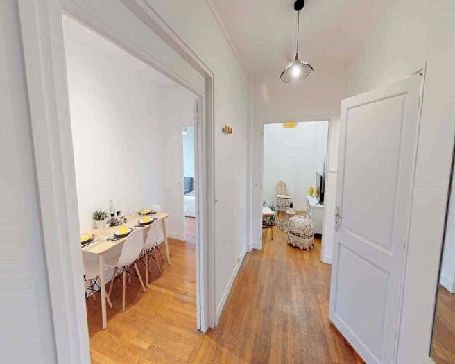 Appartement à louer - Champerret-Berthier, Paris ème - 1 pièce