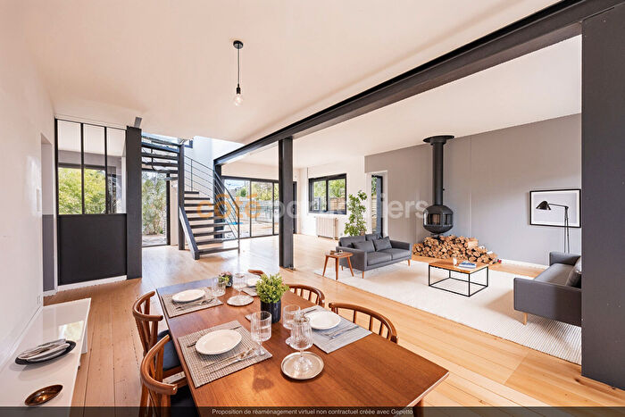 Maison à vendre - Nantes, Longchamp, Rond-Point de Rennes, Perverie, Américains - 7 pièces - 6 chambres