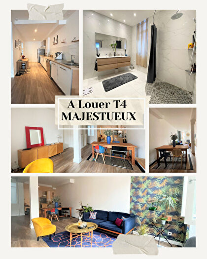 Appartement à louer - Montauban, Centre-ville - 4 pièces - 3 chambres