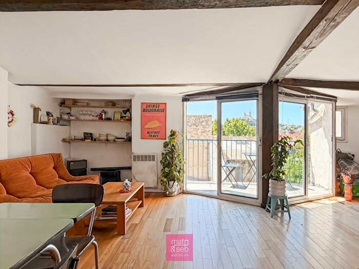 Appartement 3 pièces à vendre - Marseille 6ème, Cours julien, Notre-Dame-des-Monts