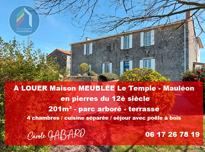 Maison à louer - Mauléon - 7 pièces - 4 chambres