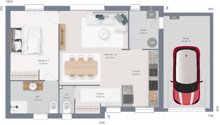Maisons à vendre et appartements à louer - 3