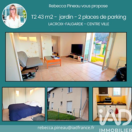 Appartement à vendre - Lacroix-Falgarde - 2 pièces - 1 chambre