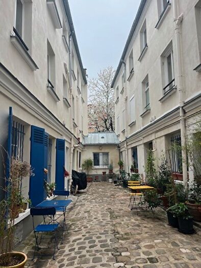 Appartement à louer - Paris e , Gambetta - 1 pièce
