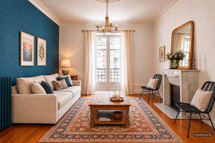 Nantes, Monselet : Appartement 5 pièces à vendre