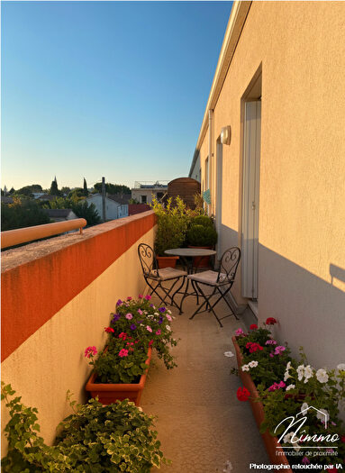 Appartement à vendre - Nîmes, Les Amoureux - 3 pièces - 2 chambres