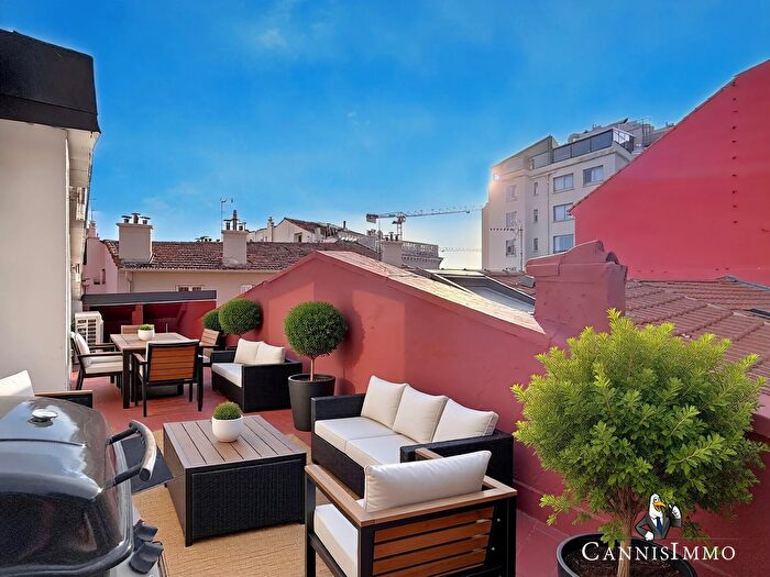 Appartement à vendre - Cannes, Suquet - 3 pièces - 2 chambres