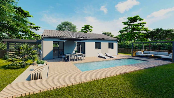 Castres-Gironde : Maison 4 pièces à vendre