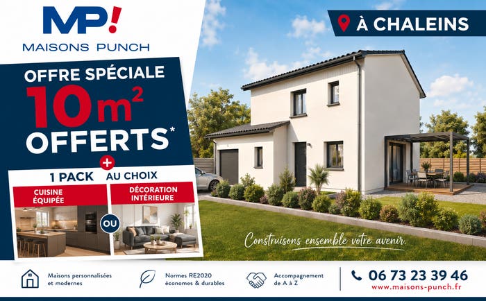 Maison 3 pièces à vendre - Villefranche-sur-Saône, Centre-ville